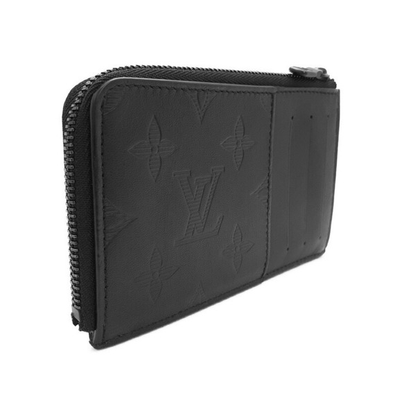 Louis Vuitton | Bags | Louis Vuitton Black Bifold Wallet Shadow Hybrid ...